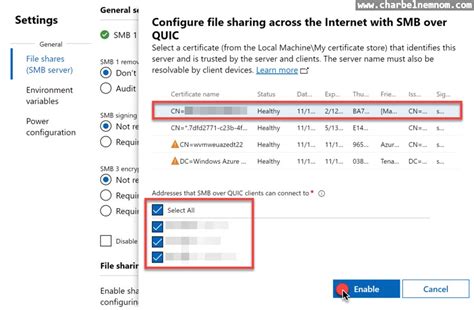 Access Azure File Shares With Smb Over Quic Charbel Nemnom Mvp Mct Ccsp Cism Cloud