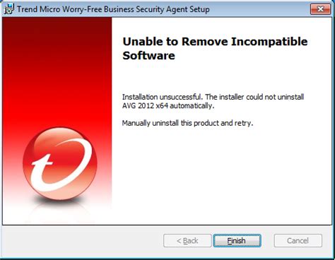 Trend Micro Cant Uninstall AVG Andy S Techie Blog