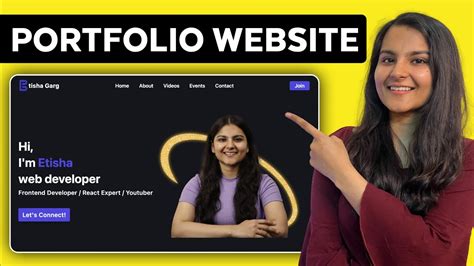 Personal Portfolio Website Using Only HTML And CSS From Scratch YouTube