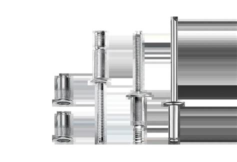 Заклепки резьбовые вытяжные Винты самонарезающие резьбоформующие Обжимной запрессовочный