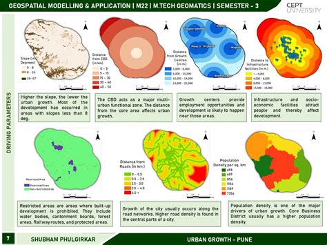 URBAN GROWTH MODELING A CASE STUDY OF PUNE CEPT Portfolio