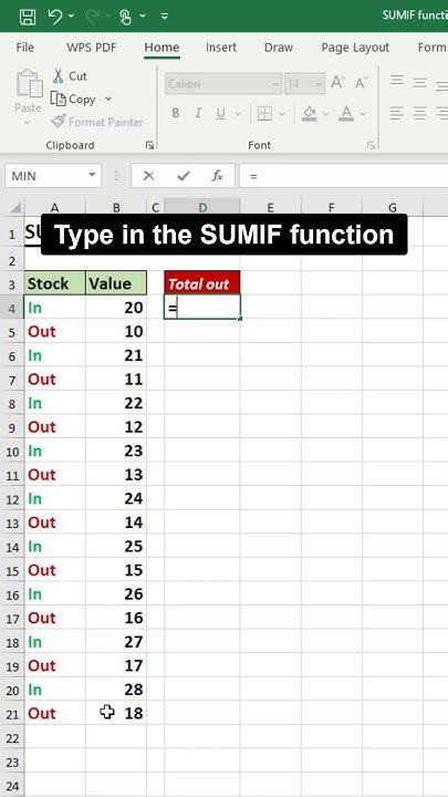 Sumif Function In Excel 💯 Exceltutorial Exceltips Exceltricks