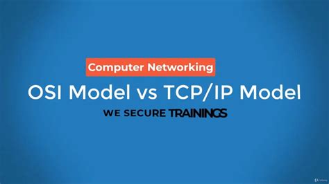 7 Osi Model Vs Tcpip Model