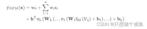 Nfmneural Factorization Machines：模型原理及pytorch代码实现 Csdn博客