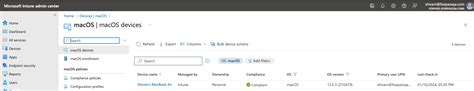 Intune Macos