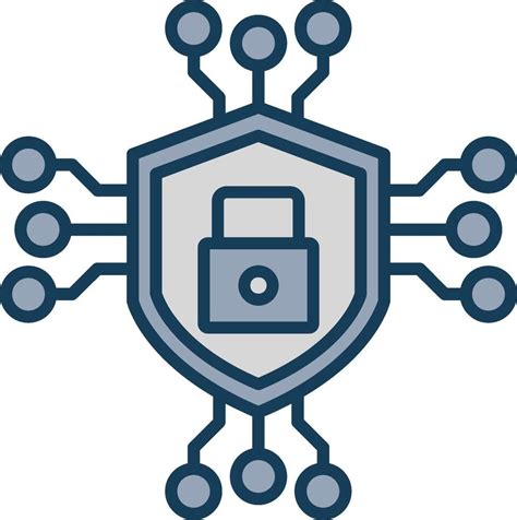 Data Encryption Line Filled Grey Icon 43447932 Vector Art At Vecteezy