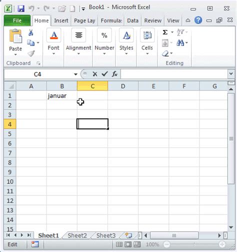 Abc MICROSOFT EXCEL 2010 Creating A Complete Fill List