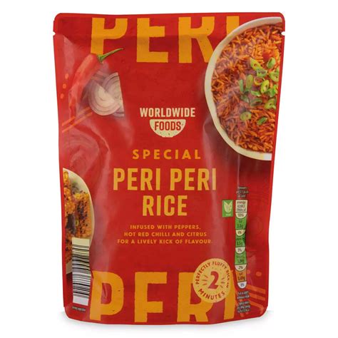Peri Peri Rice Pouch Aldi Ie