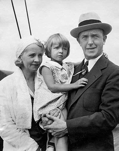 Stan And Lois Laurel With Daughter Arriving Back From A Holiday In