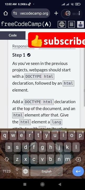 Learn Css Color Markers Step 1 Freecodecamp Webdevelopmenttips Responsivewebdevelopment Youtube