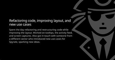 Refactoring Code Improving Layout And New Use Cases