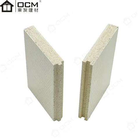 68101218mm Magnesium Oxide Board Cladding Wall Panel Mgo Board