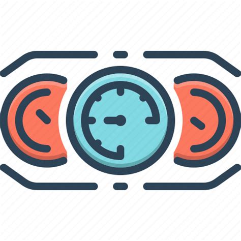 Gauge Indicator Scale Dash Light Speedometer Momentum Accelerate Icon Download On Iconfinder