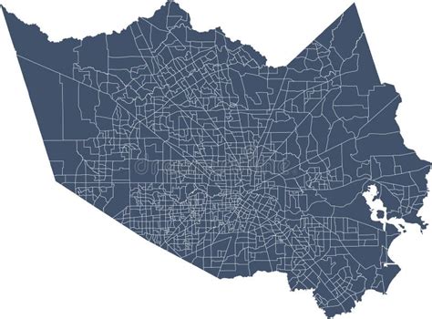 County Census Tracts Stock Illustrations 19 County Census Tracts