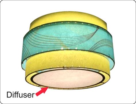 Diffuser For Pendant And Ceiling Fixtures Modilumi