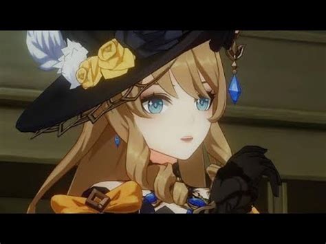 Navia Loves Lumine Genshin Impact Cutscene Youtube