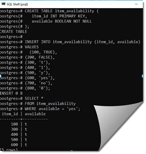 Postgresql Data Types