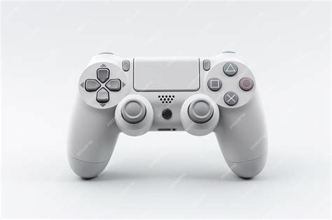 Premium Ai Image Joystick Gaming Controller Isolated On White Background
