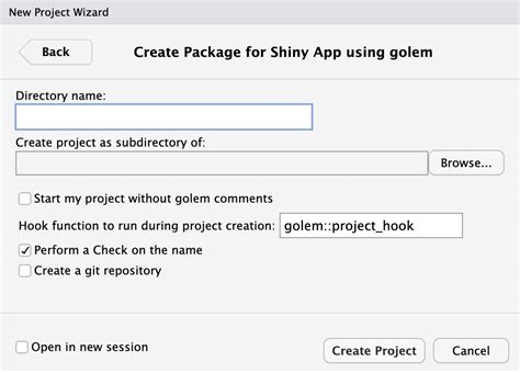 The Golem Framework Shiny Frameworks