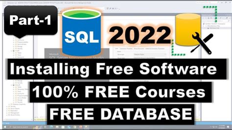 Sql Tutorial Creating Database And Table Sql Server 2022 Windows 10