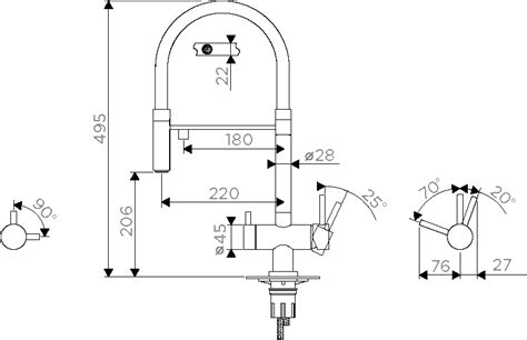 Смеситель Omoikiri KANTO GM-R, вороненая сталь купить в Москве - цена в ...