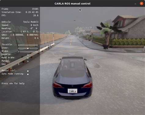 Carla Ros Bridge Manual Control Hud Cardinal Direction Mismatch Gnss