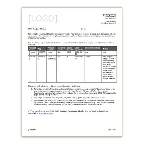 Jira Project Status Strategy For Jira®