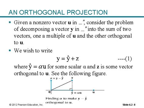 The Pythogorean Theorem Theorem 2 Two Vectors U