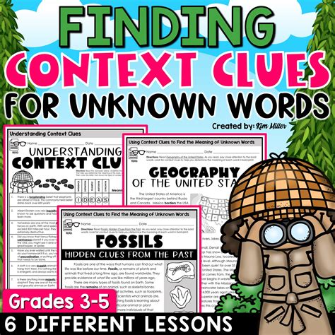 Context Clues Worksheets And Passages Determining Meaning Of Worksheets Library