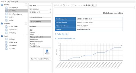 Apexsql Monitor Feature Highlight Reporting Apexsql Monitor Feature Highlight Reporting