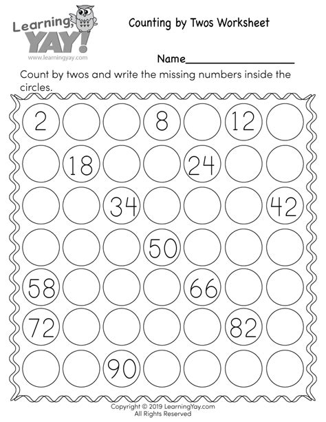 Skip Counting By 2s Worksheets Worksheets Library
