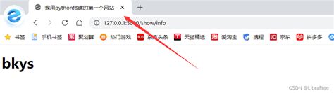 【python Web】flask框架（一）快速开发网站flask框架做网站 Csdn博客