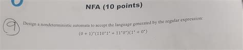 Solved Design A Nondeterministic Automata To Accept The