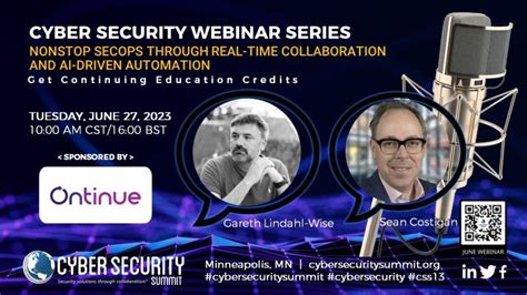 Cyber Security Summit On Linkedin Webinar Ai Secops