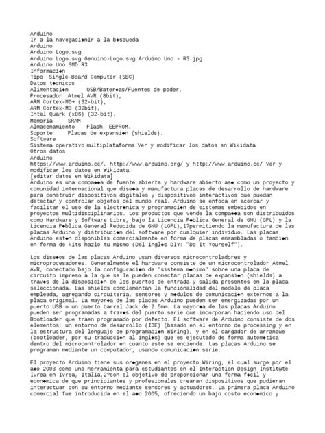 arduino wiki pdf arduino ingeniería informática