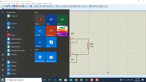 Timer And Counter In Proteus Youtube