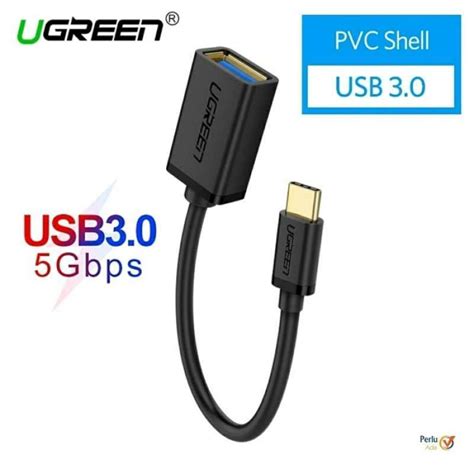 Promo UGREEN USB C TO USB 3 0 OTG CABLE TYPE C TO USB A OTG ADAPTER CABLE NAKULASTORE Diskon