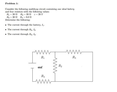 Solved Consider The Following Multiloop Circuit Containing Chegg
