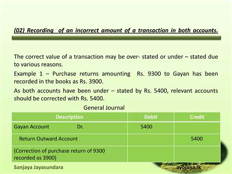correction of accounting errors pdf phone services home utilities