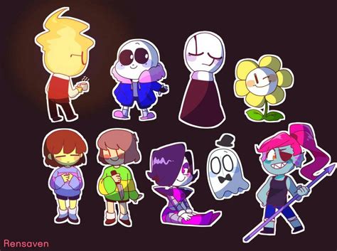 Chibi Undertale Bởi Rensaven Undertale Chibi Undertale Comic