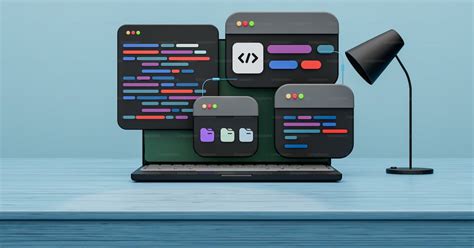 그 위에 다양한 화면이 있는 랩톱 컴퓨터 사진 Unsplash의 코딩 이미지