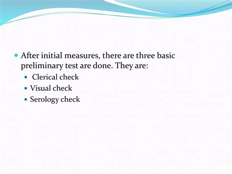 Investigation In Mismatch Blood Transfusionpptx