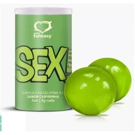 Bolinha Beijável Sex Caps Com 2 Unid Sexy Fantasy Mercadolivre