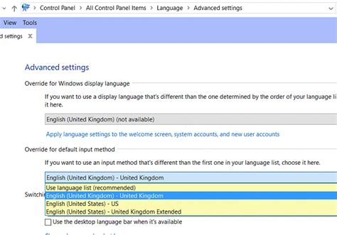 Windows 10 Update Choose Your Keyboard Layout Omgadams