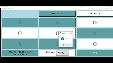tictactoe gui game in python with source code source code and projects