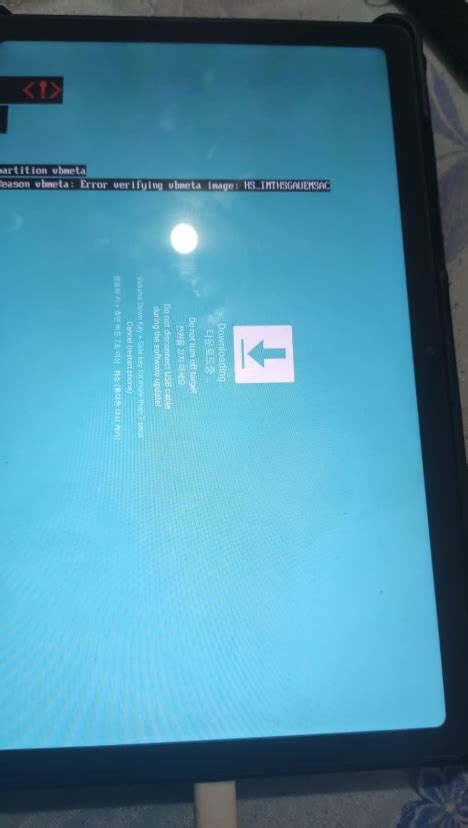 Galaxy Tab A7 T500 Error Verifying Vbmeta Image Hs Imthsgavemsac Xda