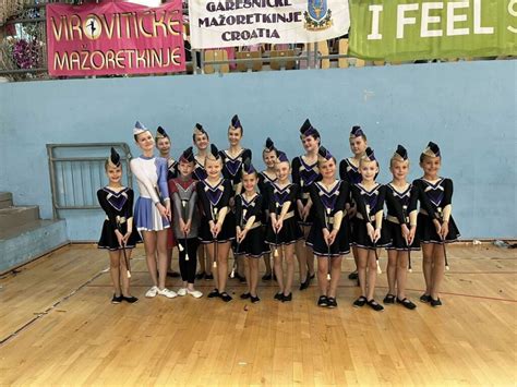Križevačke Mažoretkinje Sudjelovale Na Europskom Prvenstvu U Sloveniji