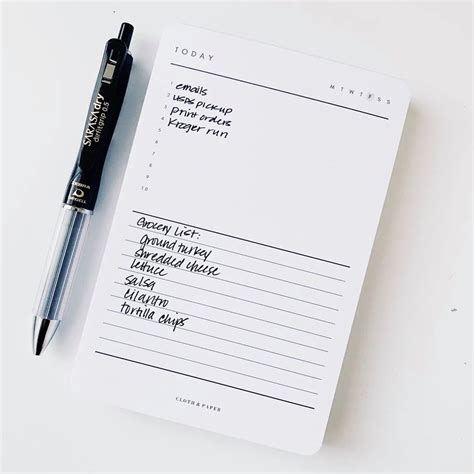 My Checklist Notepad Artofit