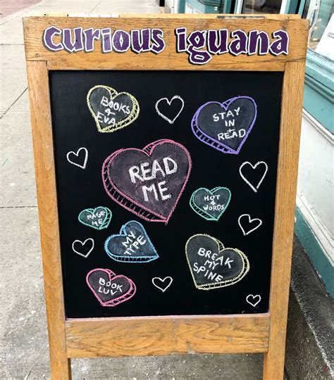 Bookstore Chalkboard Library Book Displays Library Signs School