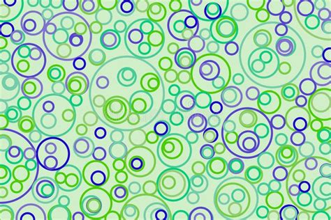 Abstract Background With Shape Of Circles Bubbles Sphere Or Ellipses